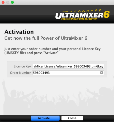 05. Activate your Serial Number - UltraMixer